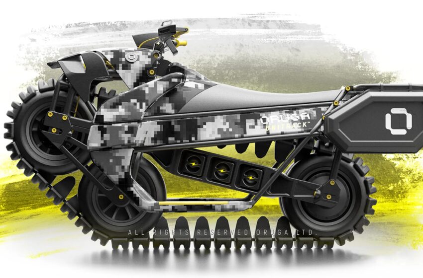 Eldrivna Oruga Unitrack – Bike powered by Motorrad